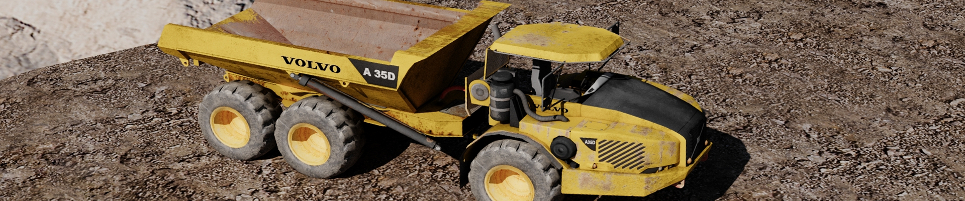 Articulated Mining Truck Simulator | LSyM
